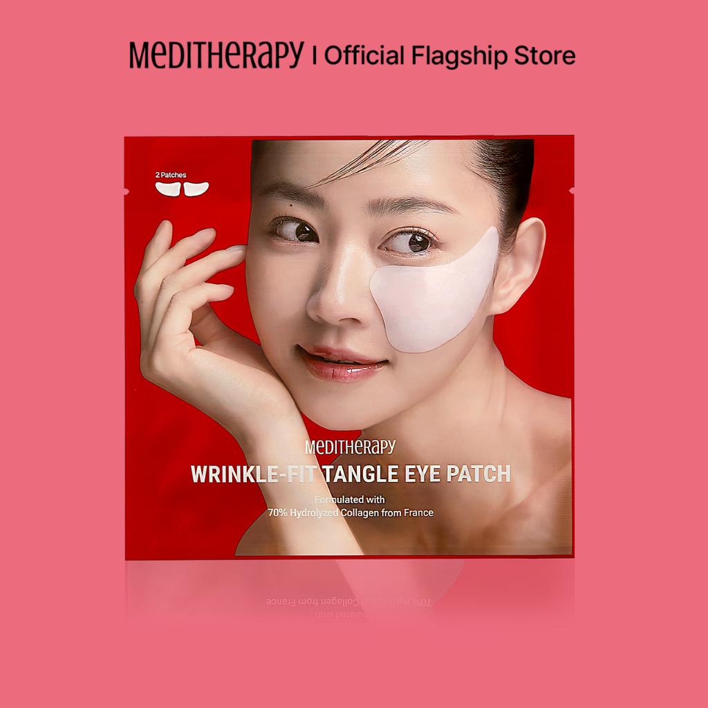 Meditherapy Wrinkle Fit Tangle Eye Patch 3g * 2ea X 4 pcs / Lifting Eye ...