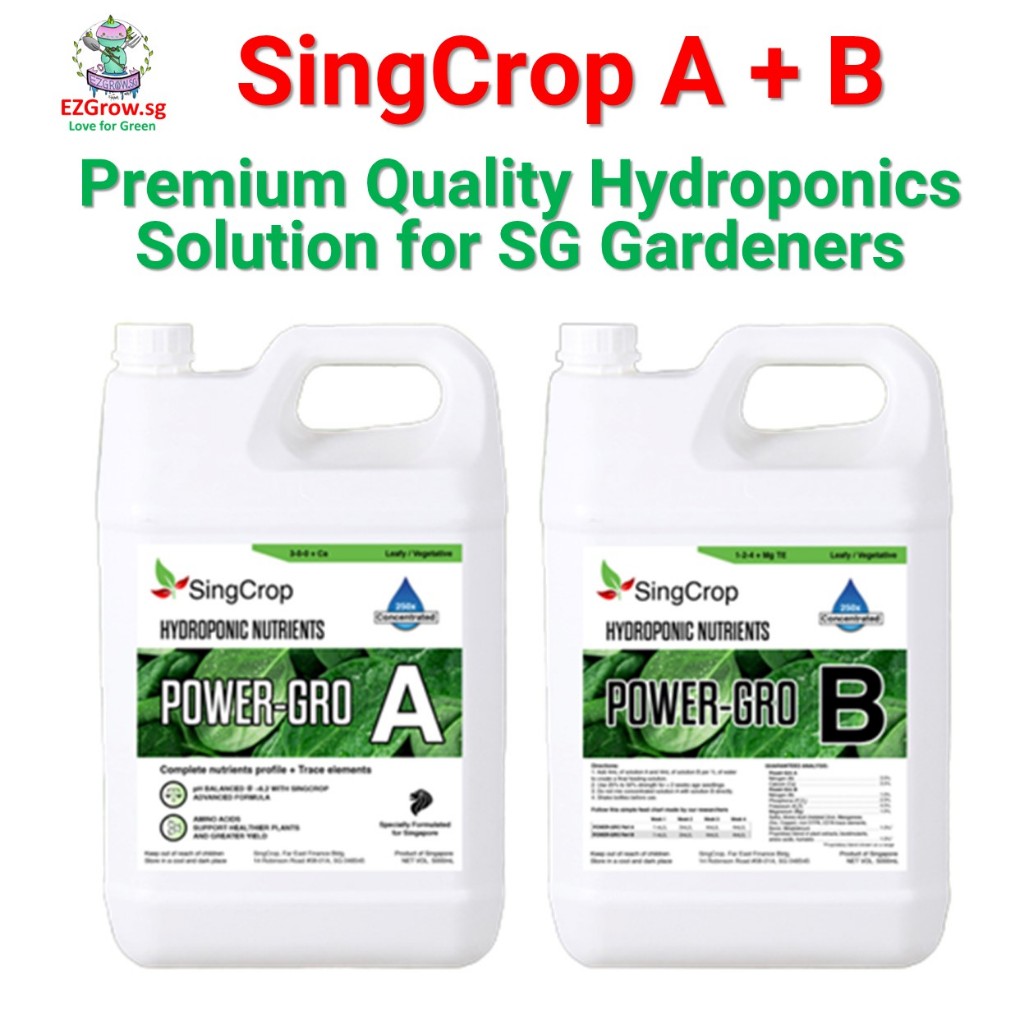 Hydroponics AB Nutrient Solution Fertigation Liquid Fertiliser 250X ...