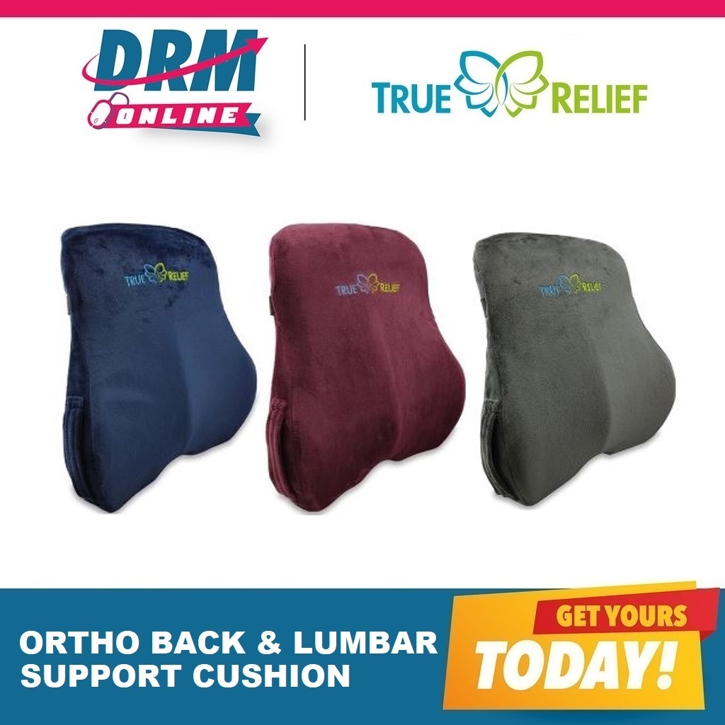 Official Distributor | True Relief Ortho-Back & Lumbar Support Cushion ...