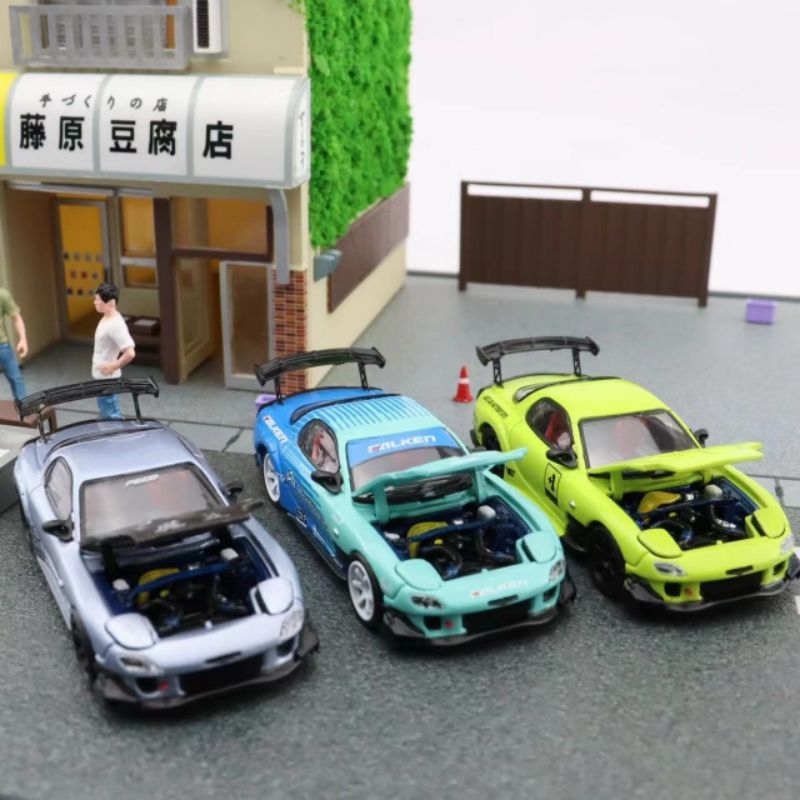 Master 1/64 Mazda RX7 FD3S. Inno64 Mini GT Tarmac Works | Shopee Singapore
