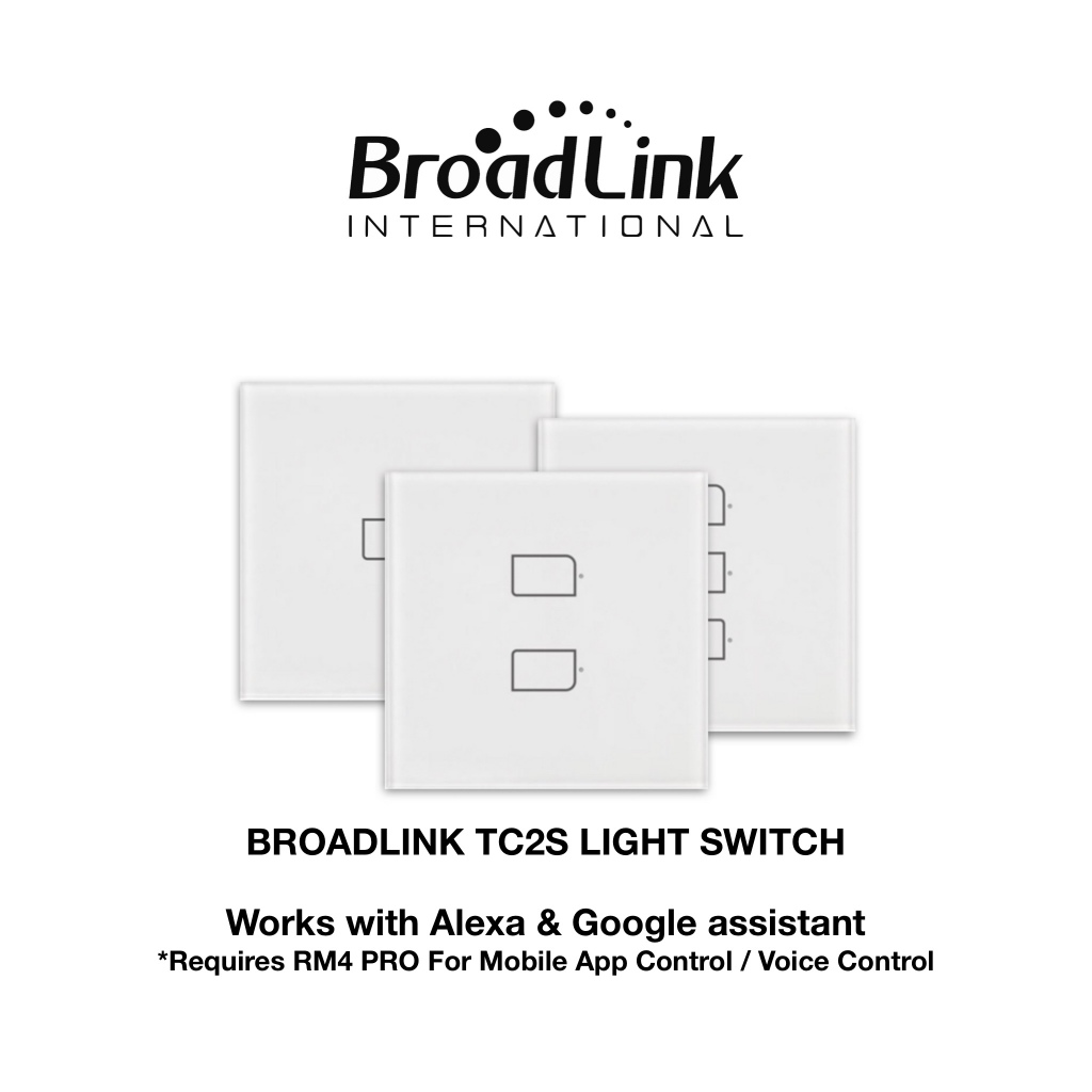 BroadLink BestCon Series - TC2S Light Switches | Elegant Smart Switches ...