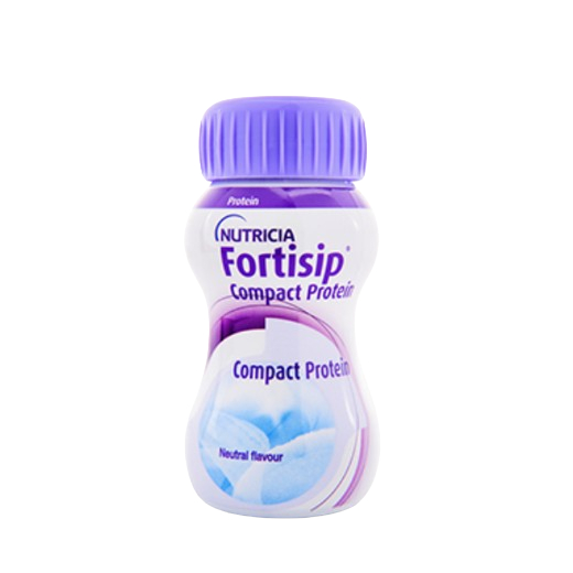 Nutricia Fortisip Compact Protein - Neutral Flavour 125ml X 24 Bottles ...