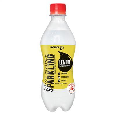 Pokka Lemon Sparkling Water Zero Sugar ( 24 Bottles x 500ml ) | Shopee Singapore