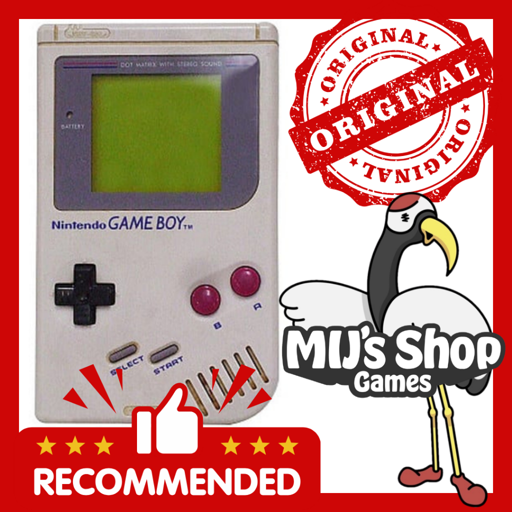 【Direct from Japan】GB Game Boy Gray Console Used | Shopee Singapore