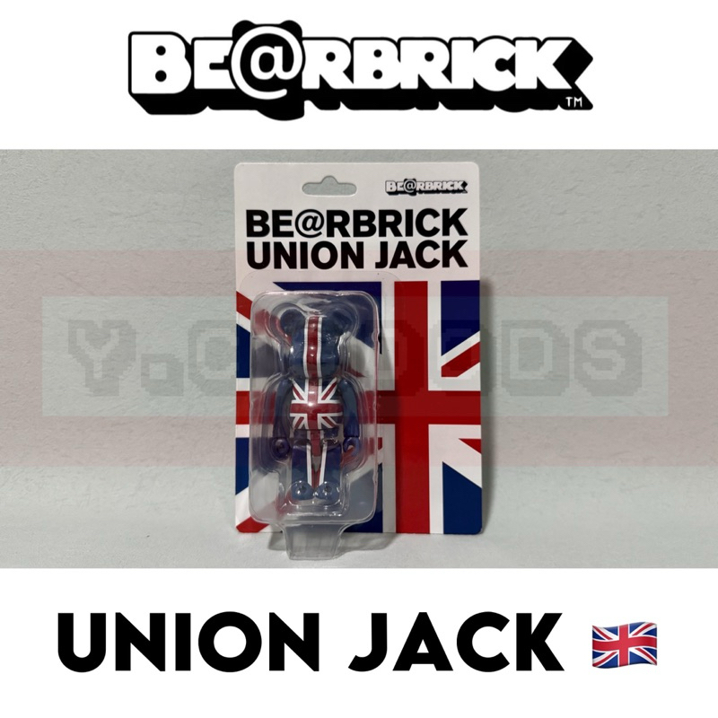 Bearbrick Union Jack 100% Blister Pack | Bearbrick United Kingdom UK ...