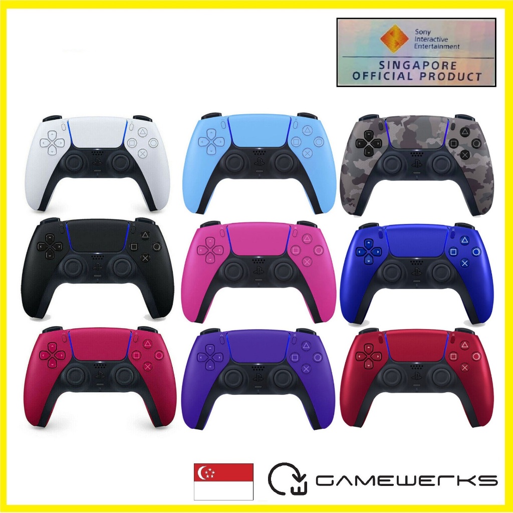 [1 Year Warranty] PS5 DualSense Wireless Controller / Cable (Official ...
