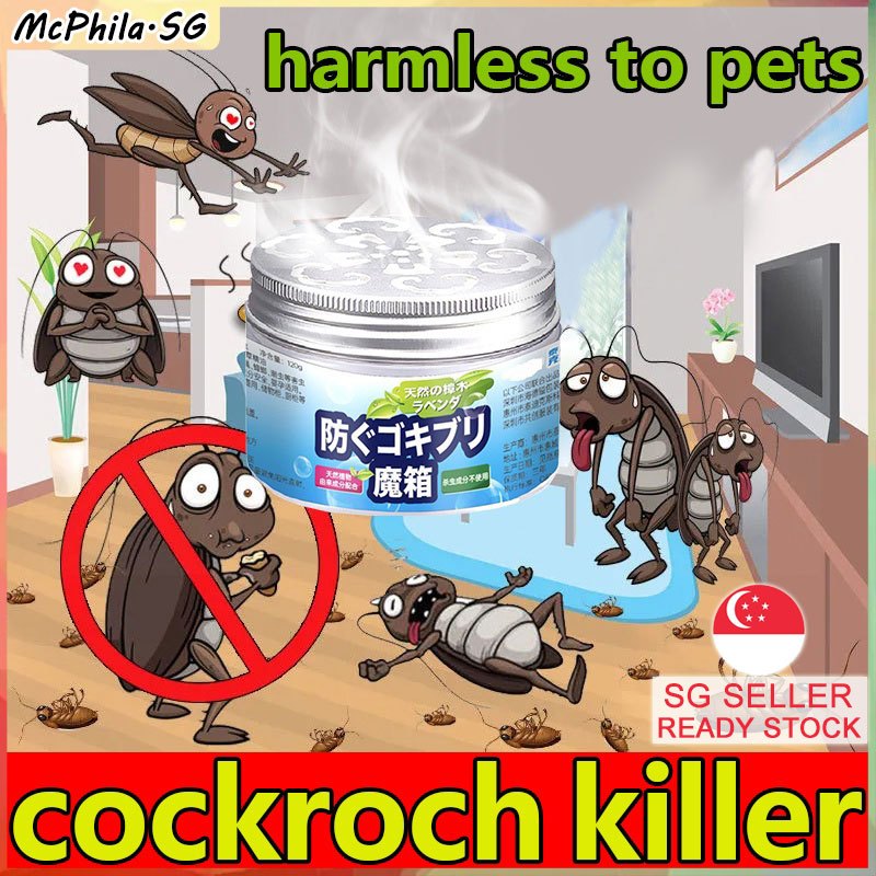 ⚡SG Stock⚡Cockroach Killer For Car/Home, Japan Plant Extracts Cockroach ...