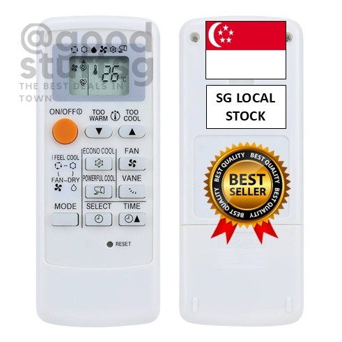 [SG FREE 🚚] Replacement for Mitsubishi Aircon remote control MP07A MP04A MP04B MS-A10VD MSX-09TV ...