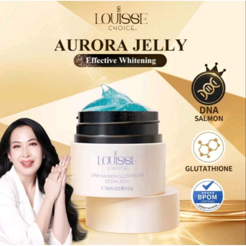 DNA Salmon Glutathione Ocean JELLY AURORA JELLY Face Cream Facial ...