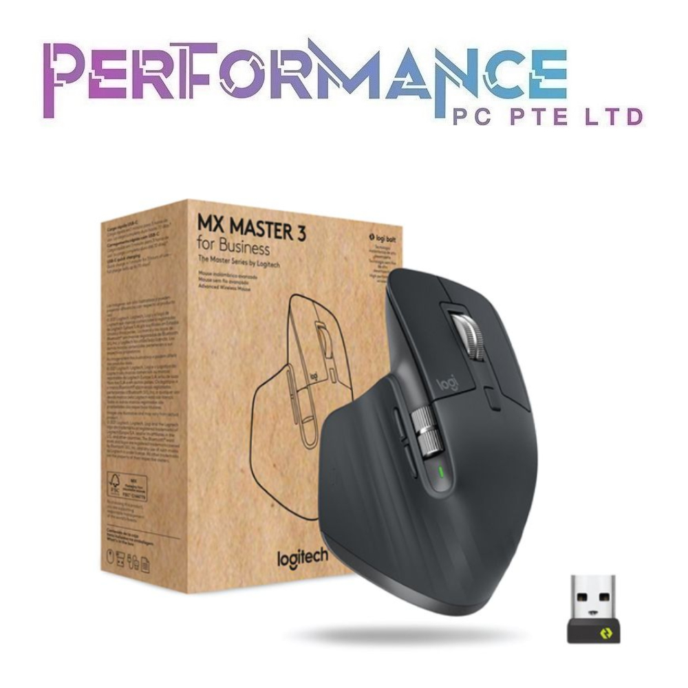 LOGITECH MX MASTER 3S MOUSE DPI 200-8000 Supported by Logi Options+ on ...