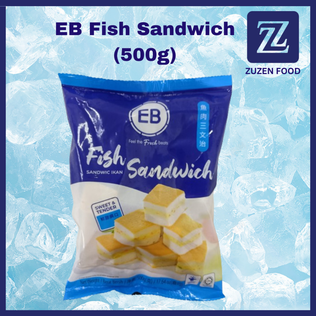 【Zuzen Food】EB Fish Sandwich (500g) | Shopee Singapore