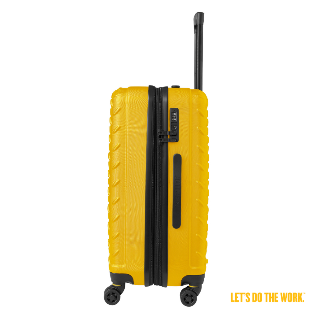 CAT | Cat Cargo | Industrial Plate 24" (Medium) Hardside ABS Luggage ...