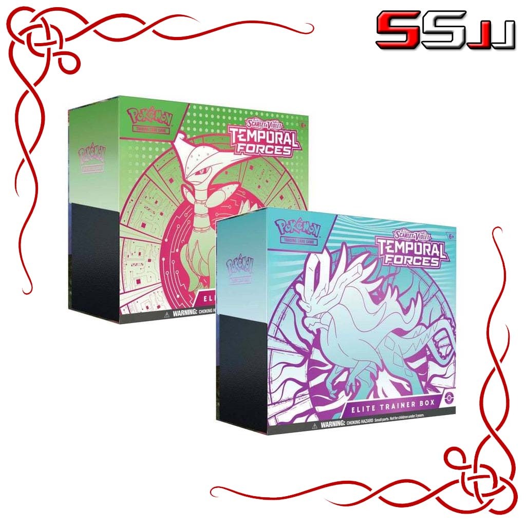 Pokemon TCG SV05 Temporal Forces Elite Trainer Box / English / ETB (100 ...