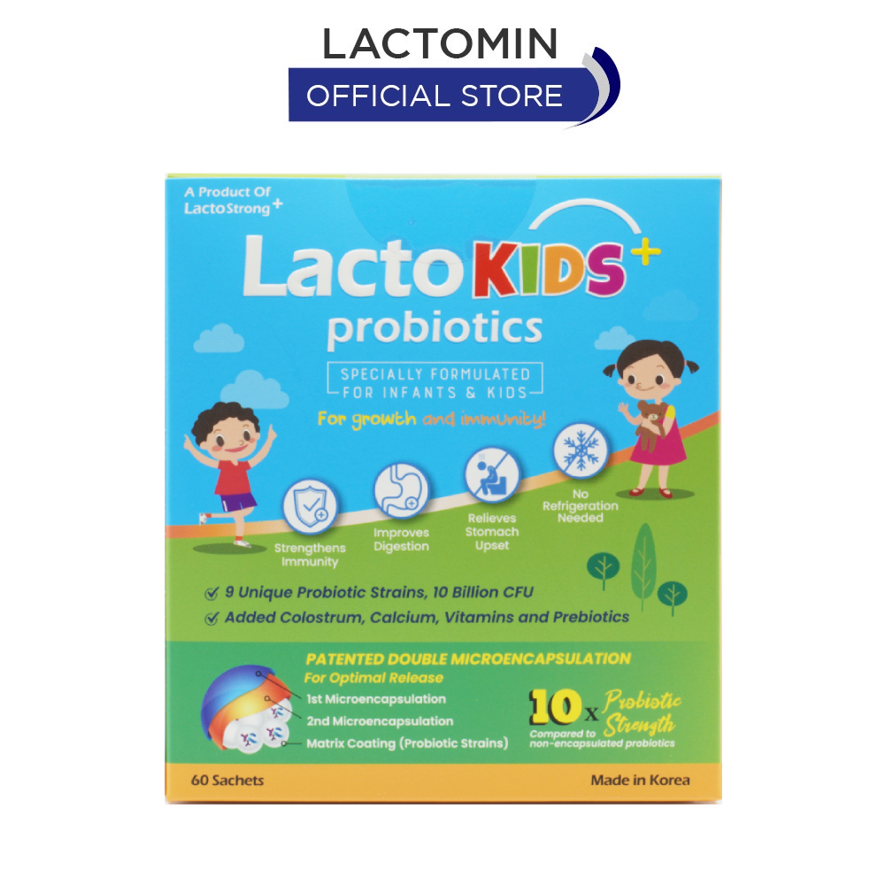 Lactokids+ Probiotics 60's (For Growth and Immunity. With added ...
