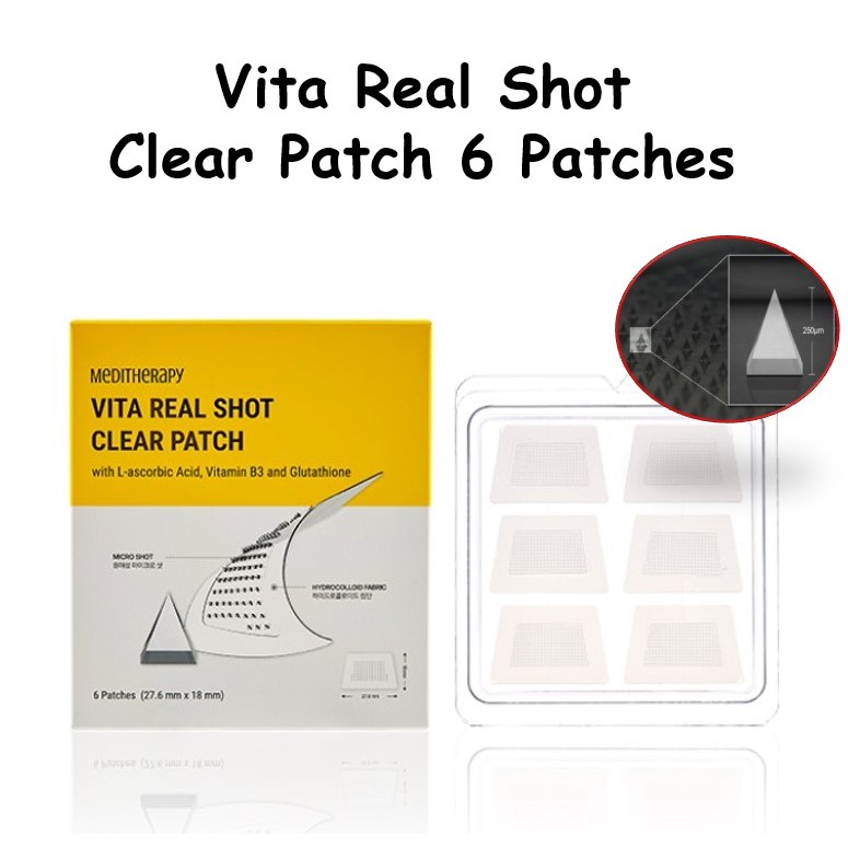 [MEDITHERAPY] Vita Real Shot Clear Patch | Acne Pimple Remover Skincare ...