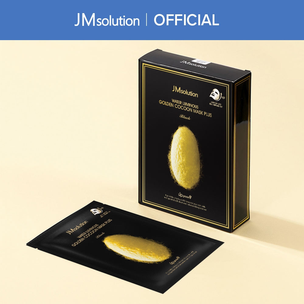 [JMsolution] water luminous golden cocoon mask plus (10sheets) | Shopee ...