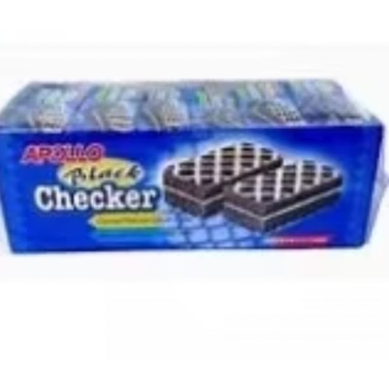 APOLLO BLACK CHECKER LAYER CAKE 18g X 8 (Halal) | Shopee Singapore