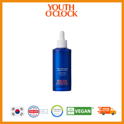Youth O'Clock Time Rebooting Ampoule Shot for Youthful, Glowing Skin (Made in Korea) Local SG ...