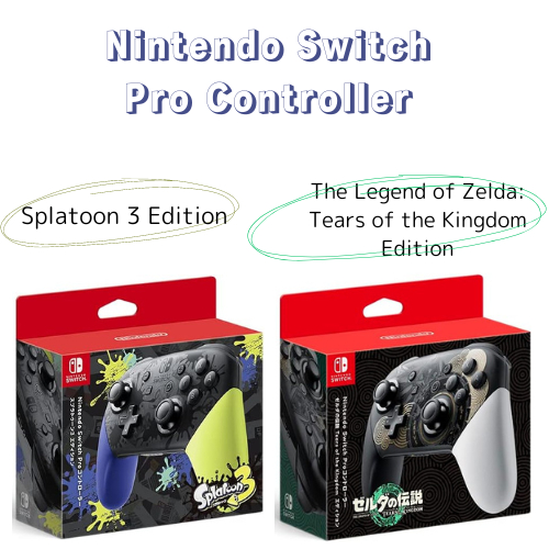 【Direct from Japan】Nintendo Switch Pro Controller Splatoon 3 Edition / The Legend of Zelda ...