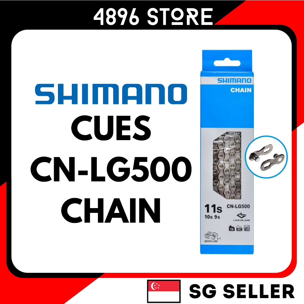SHIMANO QUICK-LINK CHAIN CN-LG500 LINKGLIDE 9-/10-/11-SPEED Touring ...