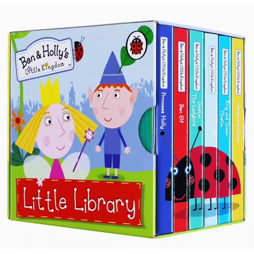 Original Ben and Holly's Little Kingdom Little Library (6 Board Books ...