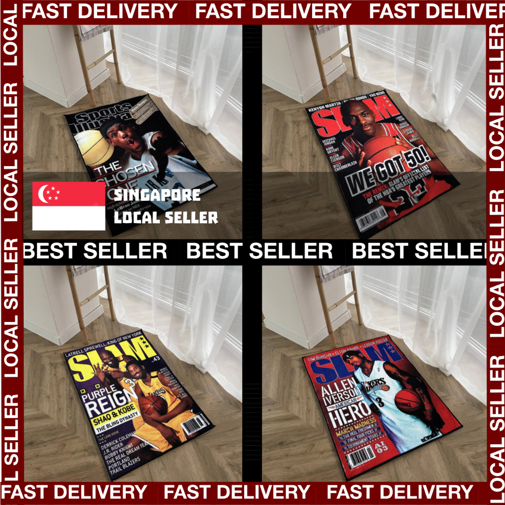 [SG LOCAL SELLER] NBA BASKETBALL AESTHETIC JORDAN LEBRON CURRY KOBE ...