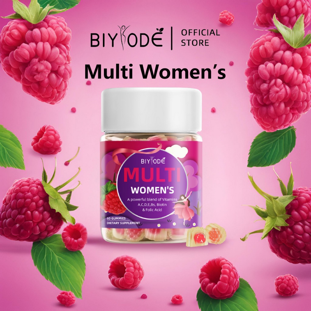 BIYODE Multi Women's A Powerful Blend of Vitamins (60 gummies) | Shopee ...