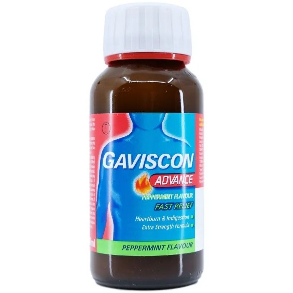 Gaviscon Advance Peppermint Flavour (150ml) | Shopee Singapore