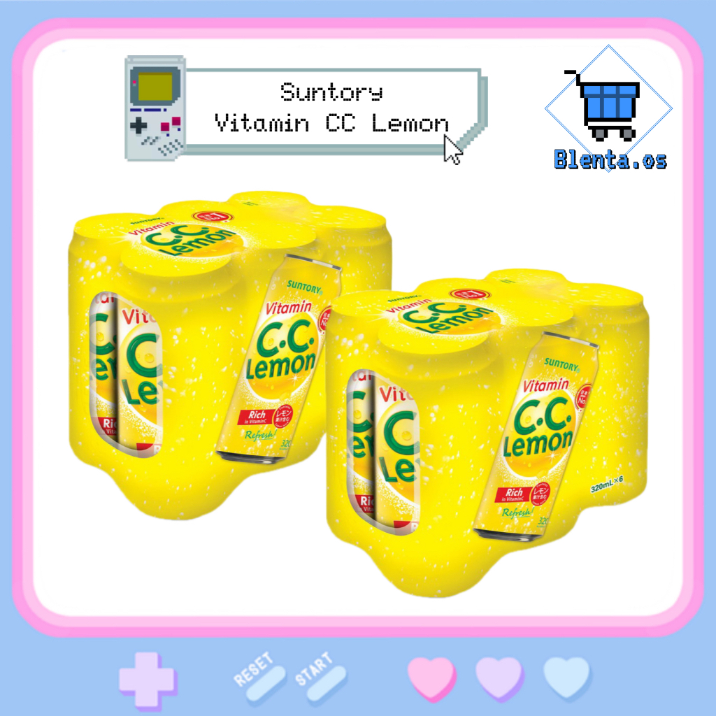Suntory C.C. Vatamin Lemon Can (325ml x 12cans)🔥SG READY STOCK🔥 ...