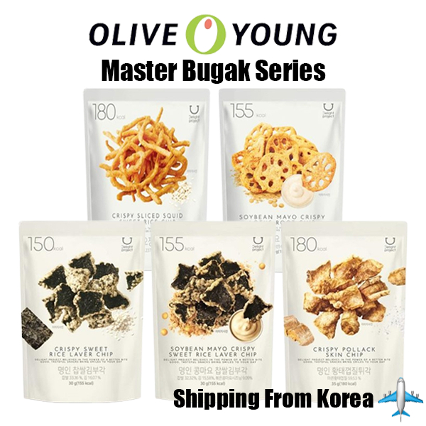 [Olive Young Delight Project] Master Bugak (Korean traditional chips ...