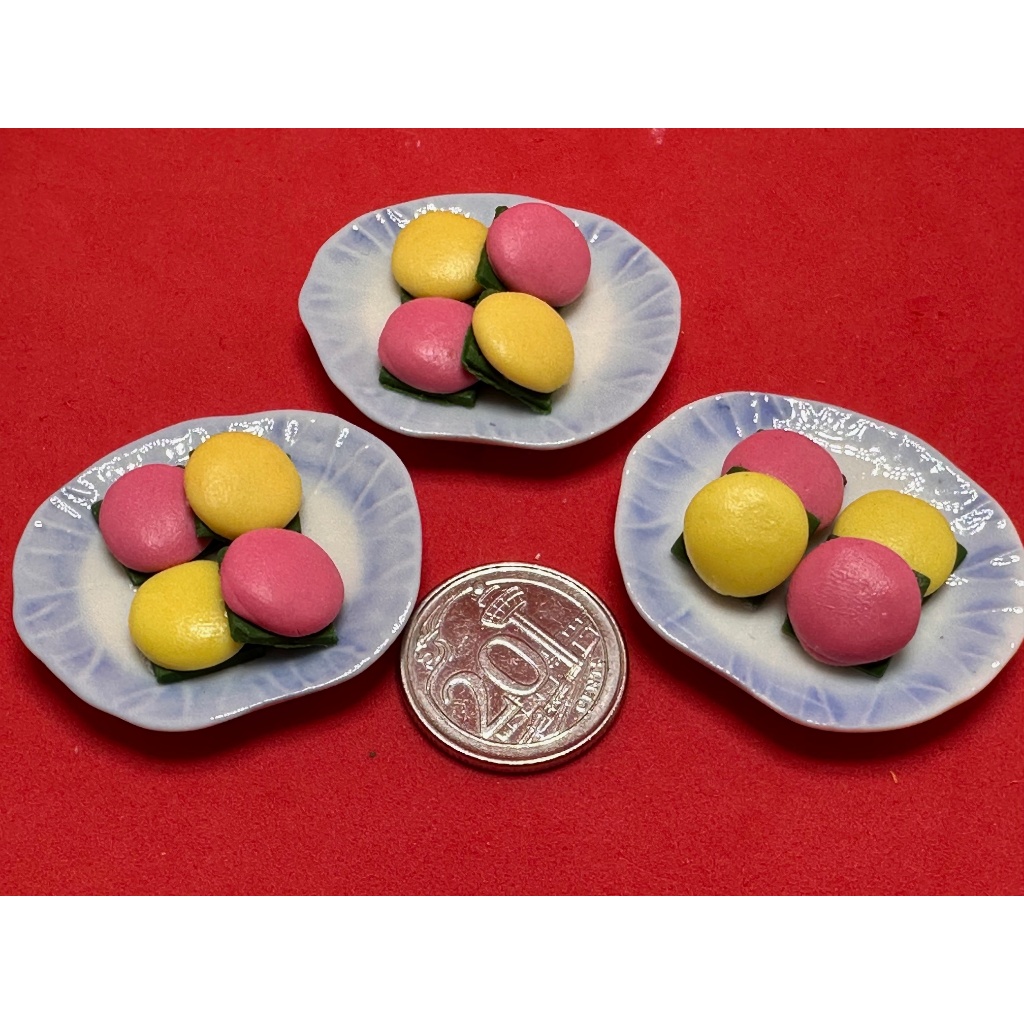 Handmade Miniature Hee Pan 喜粄 (Traditional Hakka Steamed Rice Cake ...