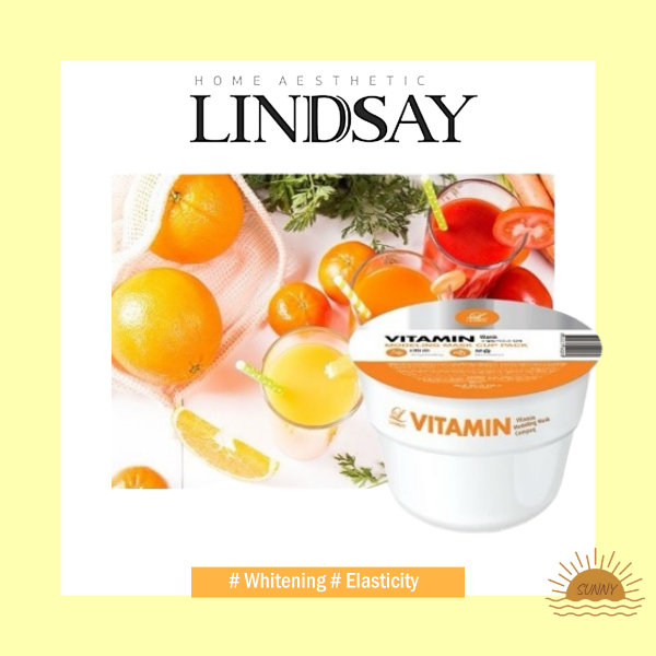 Lindsay Modeling Mask Cup Pack Vitamin (28g) Herb Modeling Mask Cup ...