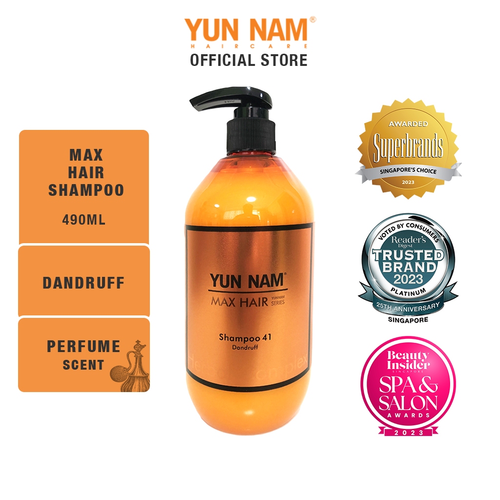 [YUN NAM HAIRCARE] Max Hair Shampoo 490ML (Dandruff) | Shopee Singapore
