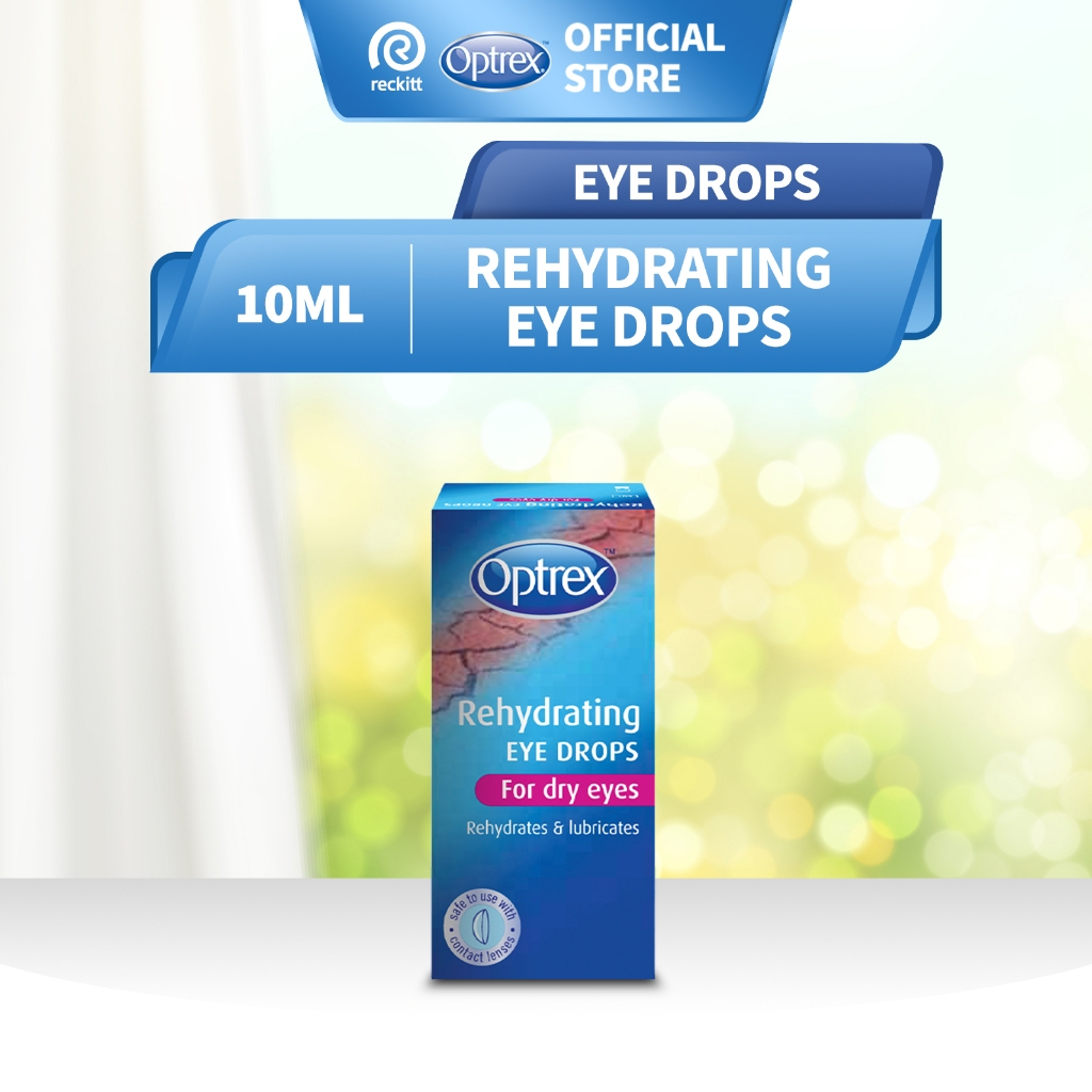 Optrex Rehydrating Eye Drops 10ml | Shopee Singapore