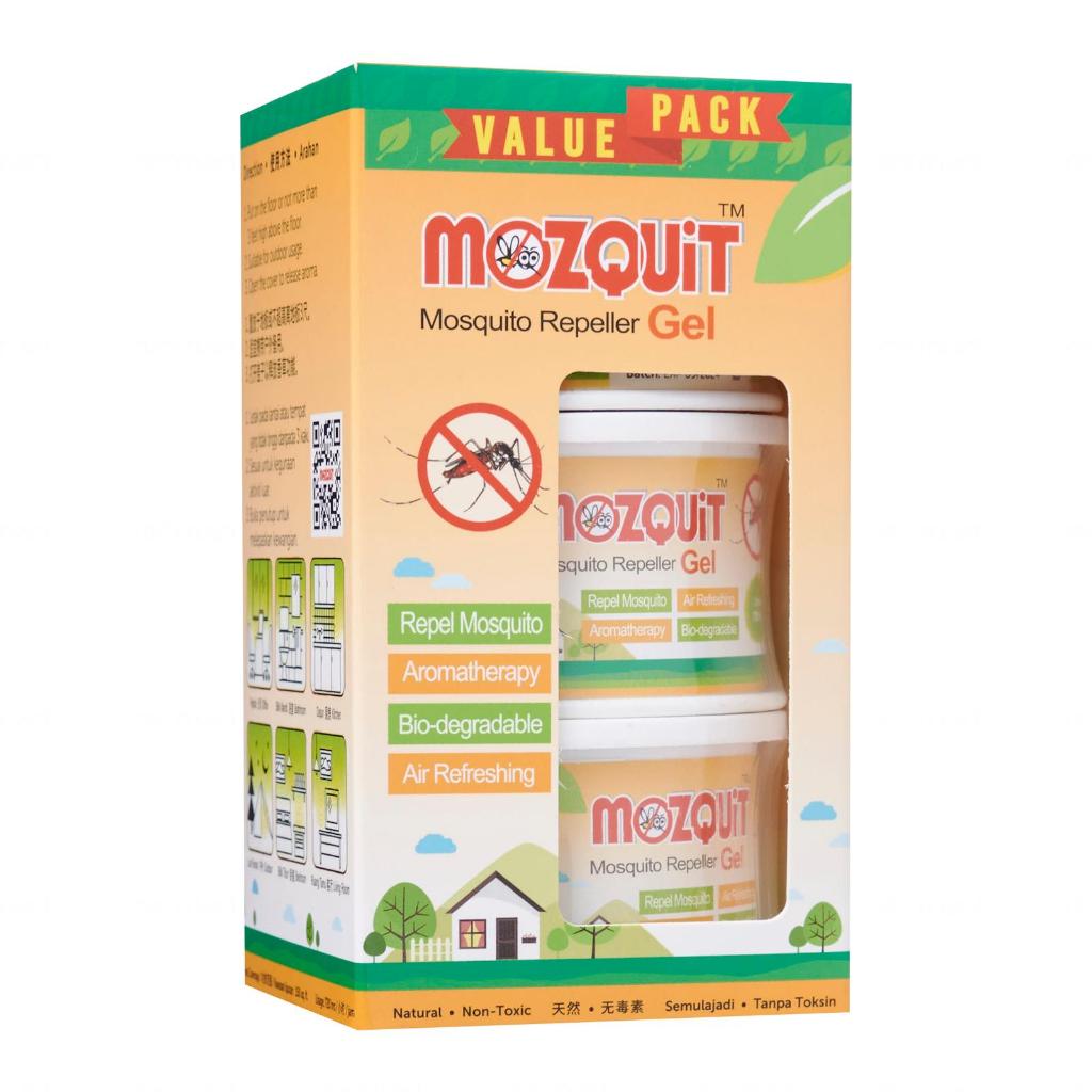 Mozquit Mosquito Repeller Repellent Gel (3s) (Value Pack) | Shopee ...