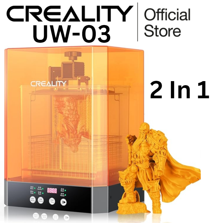Creality UW-03 Large Size Cure and Wash Station 2 in 1 Machine Resin 3D ...