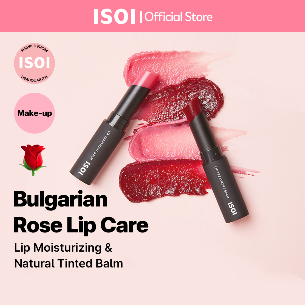 [ ISOI ] Lip Treatment Balm 5g (Pure Red,Baby Pink) | Shopee Singapore