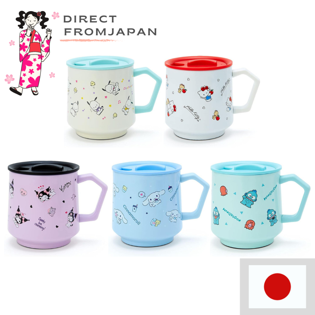 SANRIO Characters Stainless Steel Mug with Lid Hello Kitty [Direct from ...