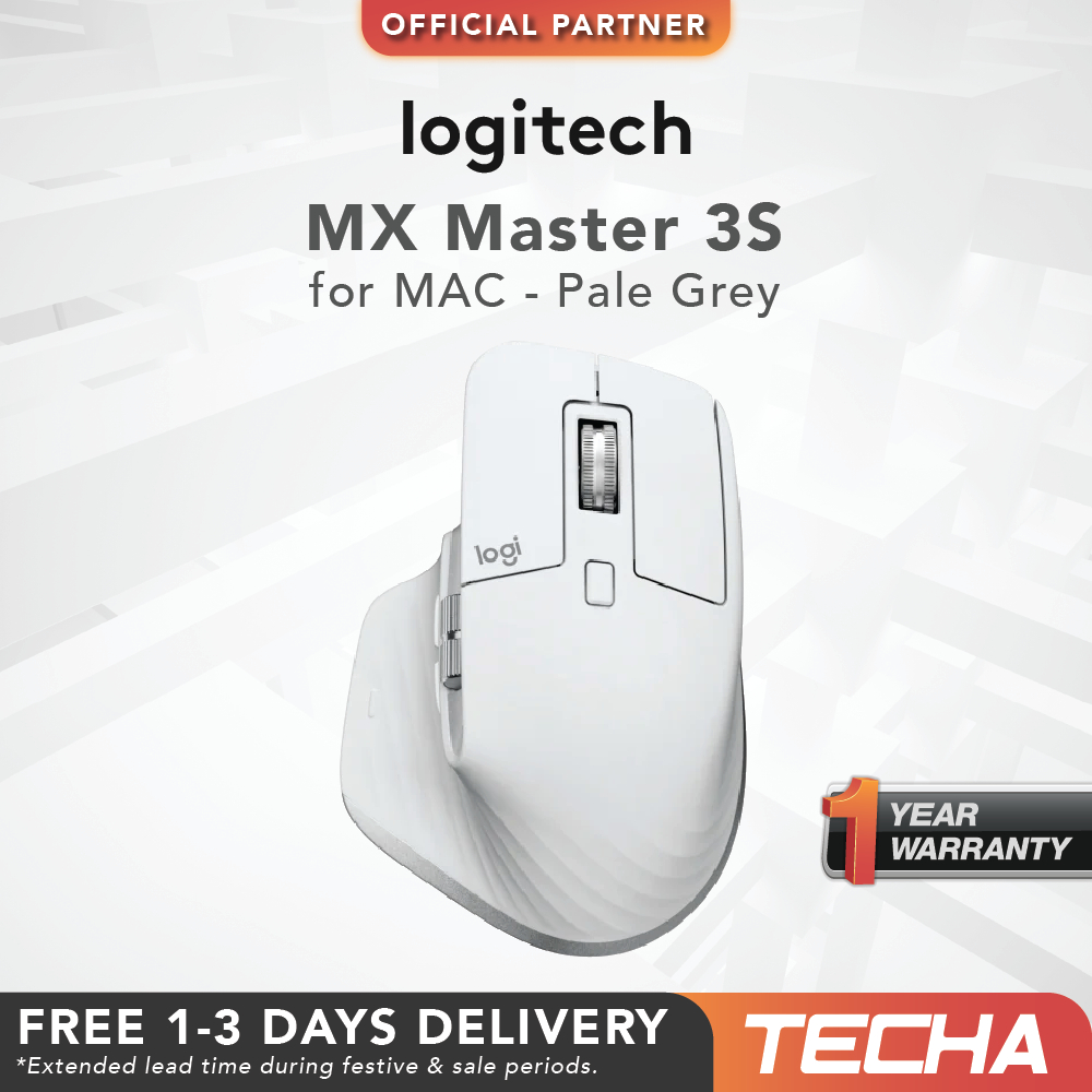 Logitech MX Master 3S Wireless Mouse For Mac (910-006574) | Shopee ...