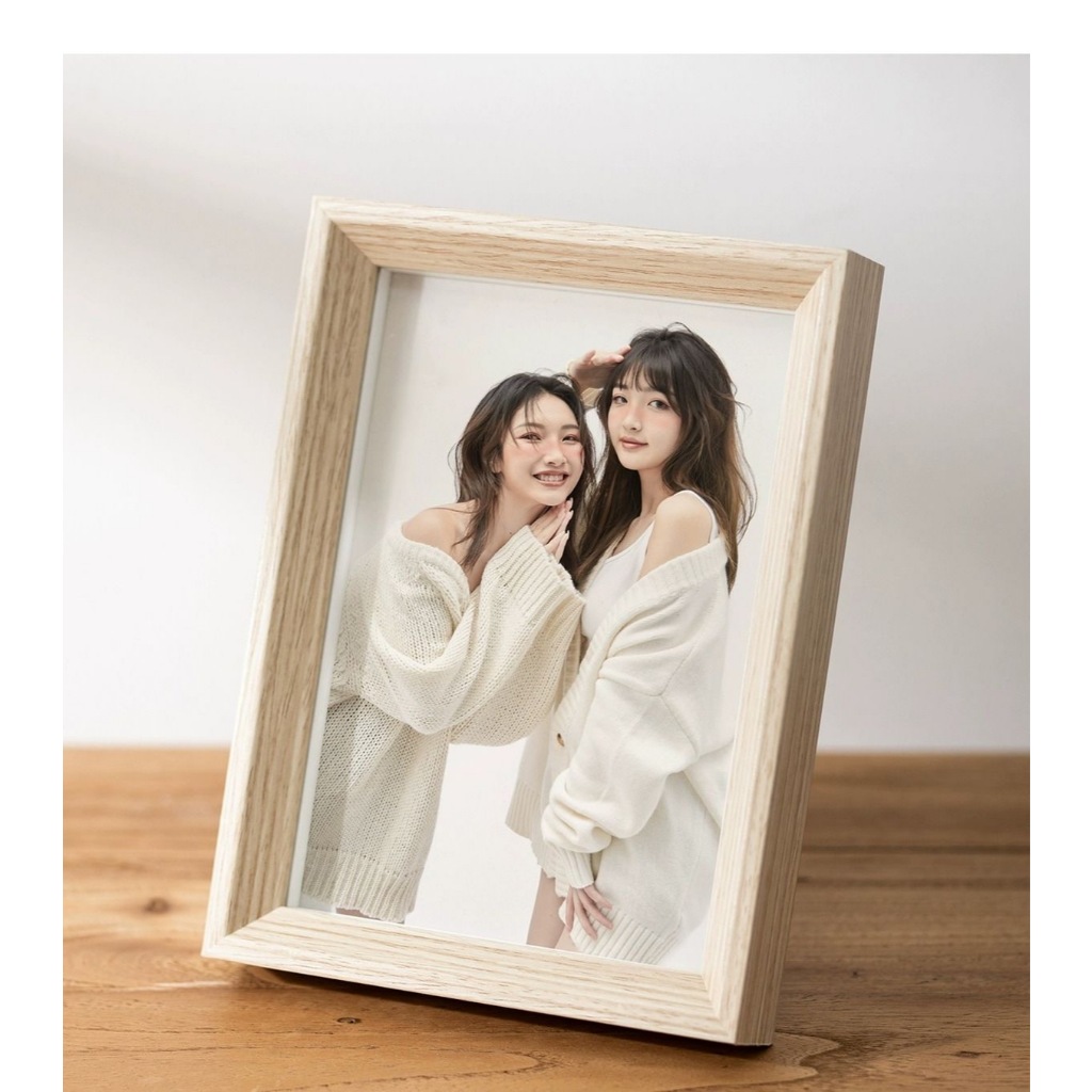 SG Stock Simple Wooden Photo Frame Picture Frame 3R 4R 5R 6R 8R A4 Home ...
