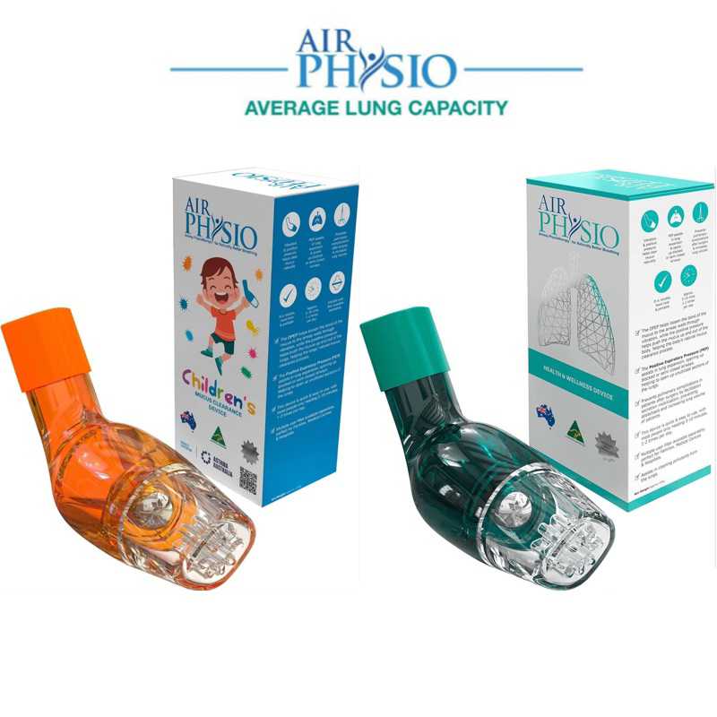 AirPhysio Device for Naturally Improved Breathing Lung Capacity Mucus ...