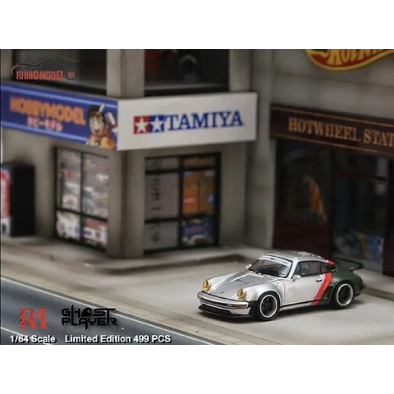 RHINO MODEL Singer Turbo Study 930 with Open-Engine Hood Cyberpunk ...