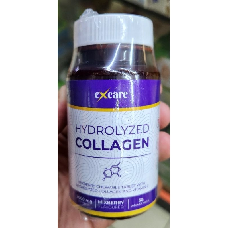 EXCare Hydrolyzed Collagen for Skin Radiance, Glow and Whitening - (SG ...