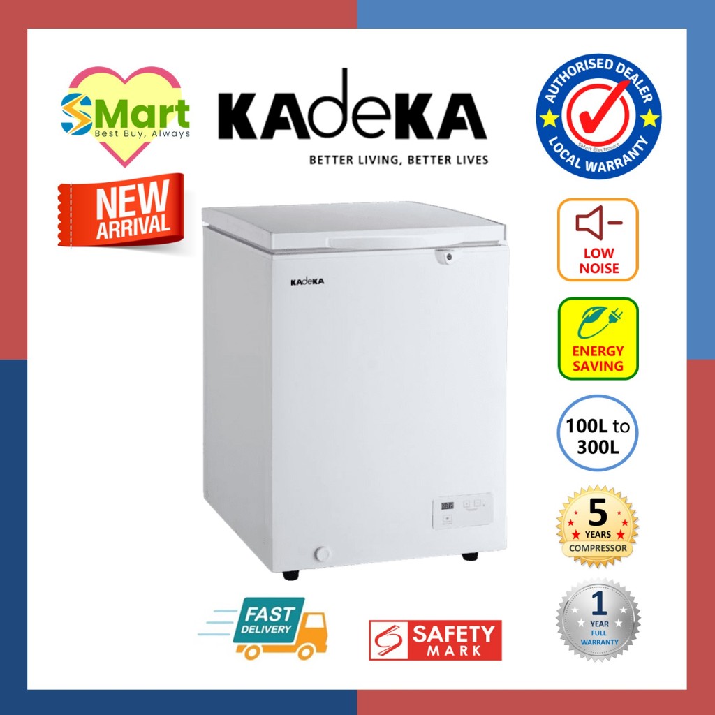 KADEKA I-Series 100L/150L/200L/250L/300L (One Door) Chest Freezer | Shopee Singapore