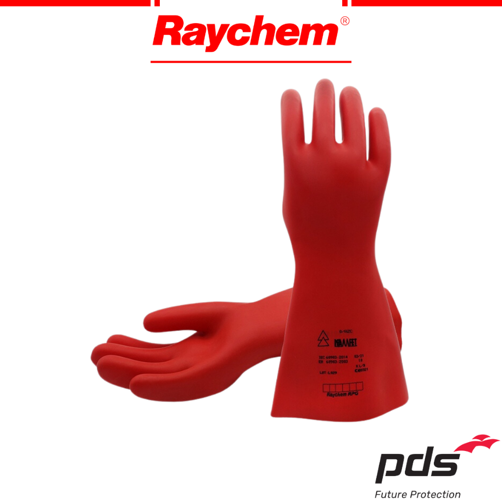 Raychem Straight Natural Rubber Voltage Resistant Electrician Safety ...