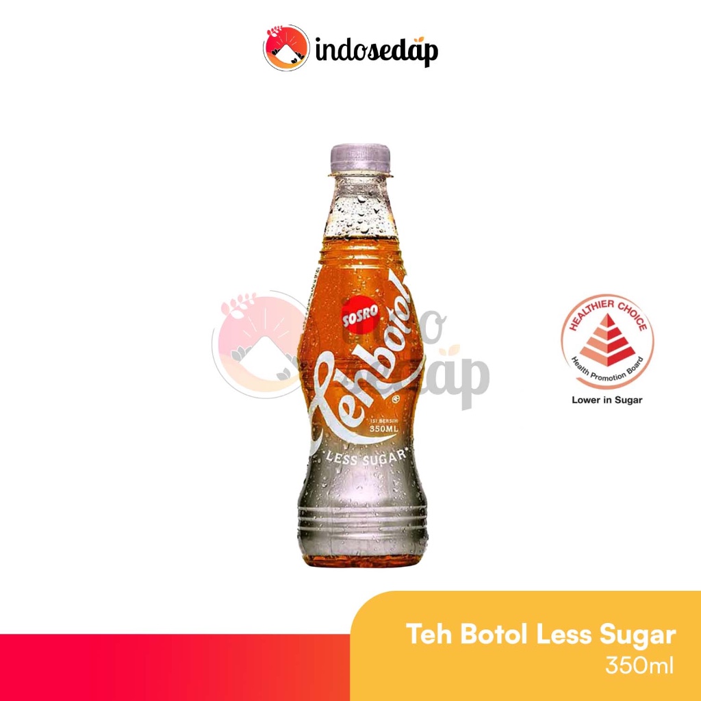 Sosro Tehbotol Less Sugar (12 x 350ml Carton) | Shopee Singapore