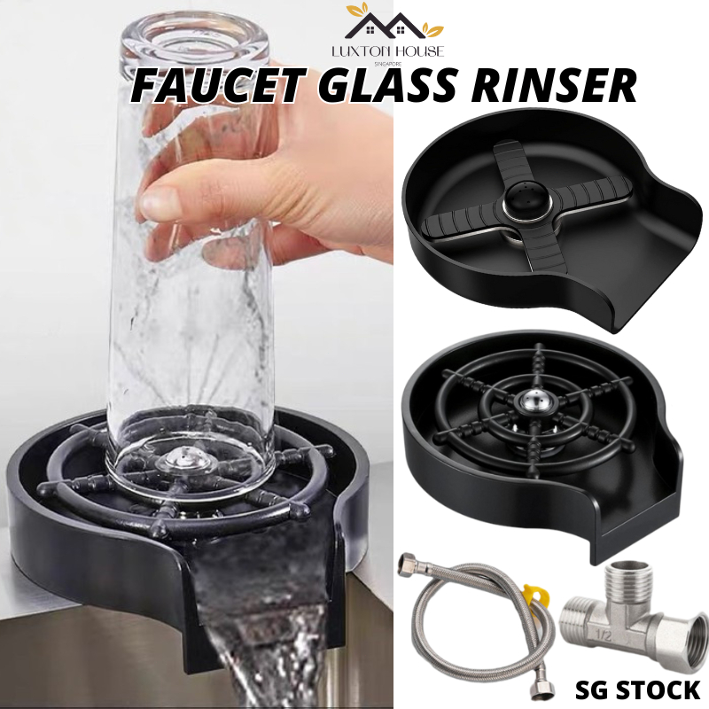 {SG} Glass Rinser Faucet Cup Washer Faucet Glass Rinser Kitchen Sink ...