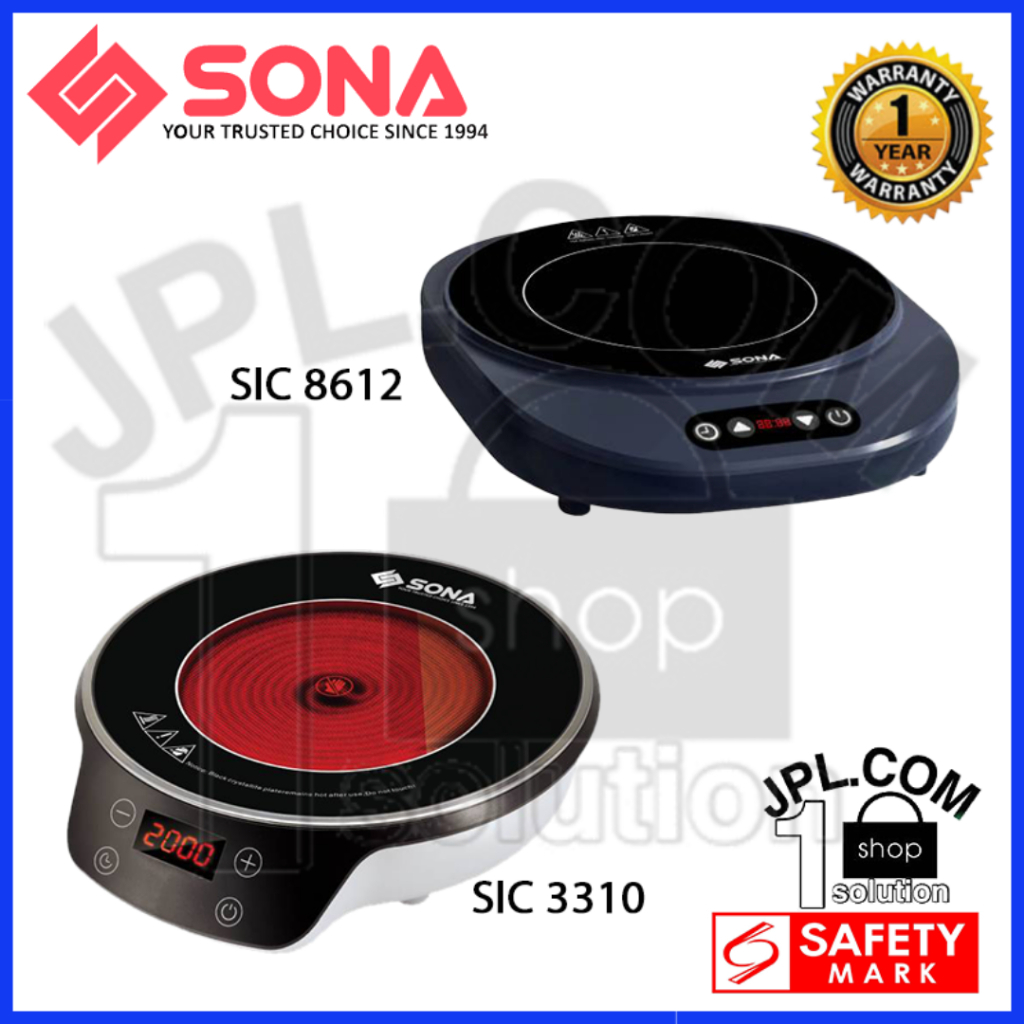 SONA Multi-function Induction Cooker SIC 8612 /Digital Infrared Ceramic ...