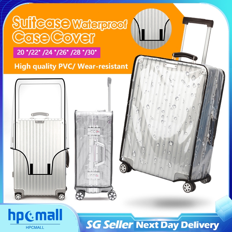 【NDD Delivery】Transparent PVC Luggage Cover - Waterproof & Scratch ...