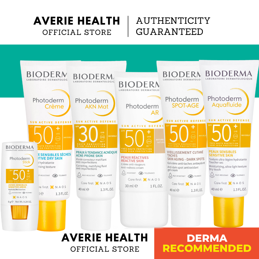 Bioderma Photoderm Sunscreen Aquafluid / Crème / Kids Milk / Stick ...
